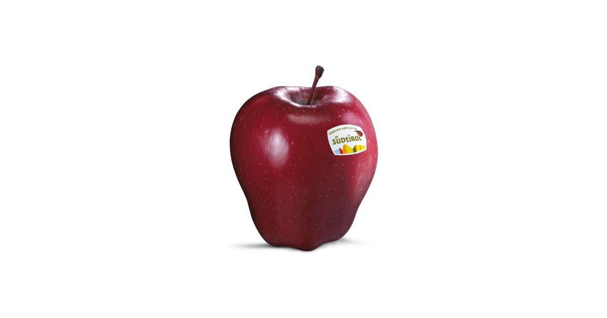Red Delicious: Südtirols „Fashion Apfel“ unten den Apfelsorten.