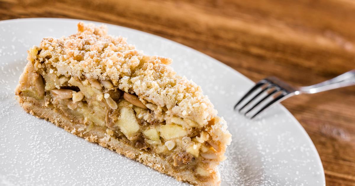 Südtiroler Apfelstreuselkuchen - Jetzt Rezept entdecken